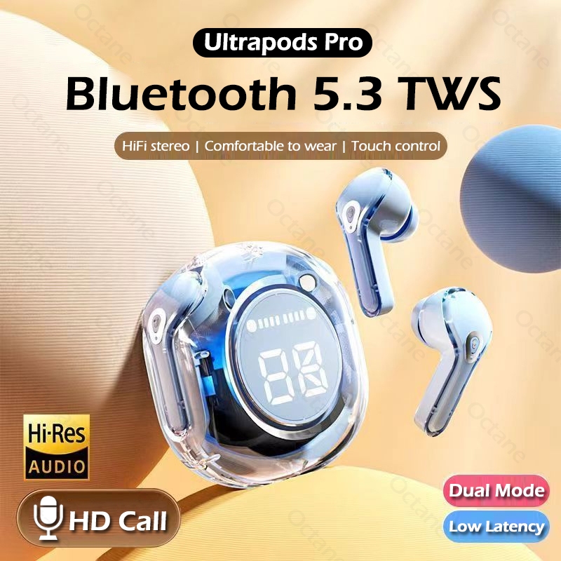 Jual Ultrapods Pro TWS Bluetooth Headset with Mikrofon HiFi Wireless ...