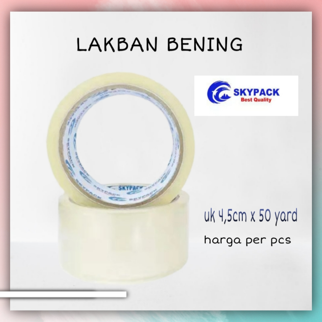 Jual Lakban { SKYPACK 4,5 } Lakban Bening/ Coklat 4,5cm x 50 yard ... Jual Lakban { SKYPACK 4,5 } Lakban Bening/ Coklat 4,5cm x 50 yard ...