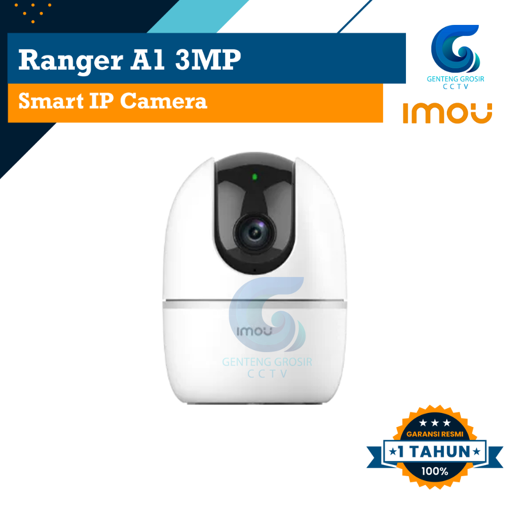 Jual Kamera CCTV Indoor Wireless Imou Ranger A1 3MP Smart IP Camera Pemantauan Tertinggi ...