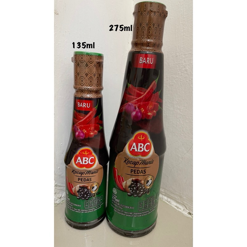 Jual (1 Botol) ABC Kecap Manis / Kecap Pedas Rawit 135ml | Shopee Indonesia