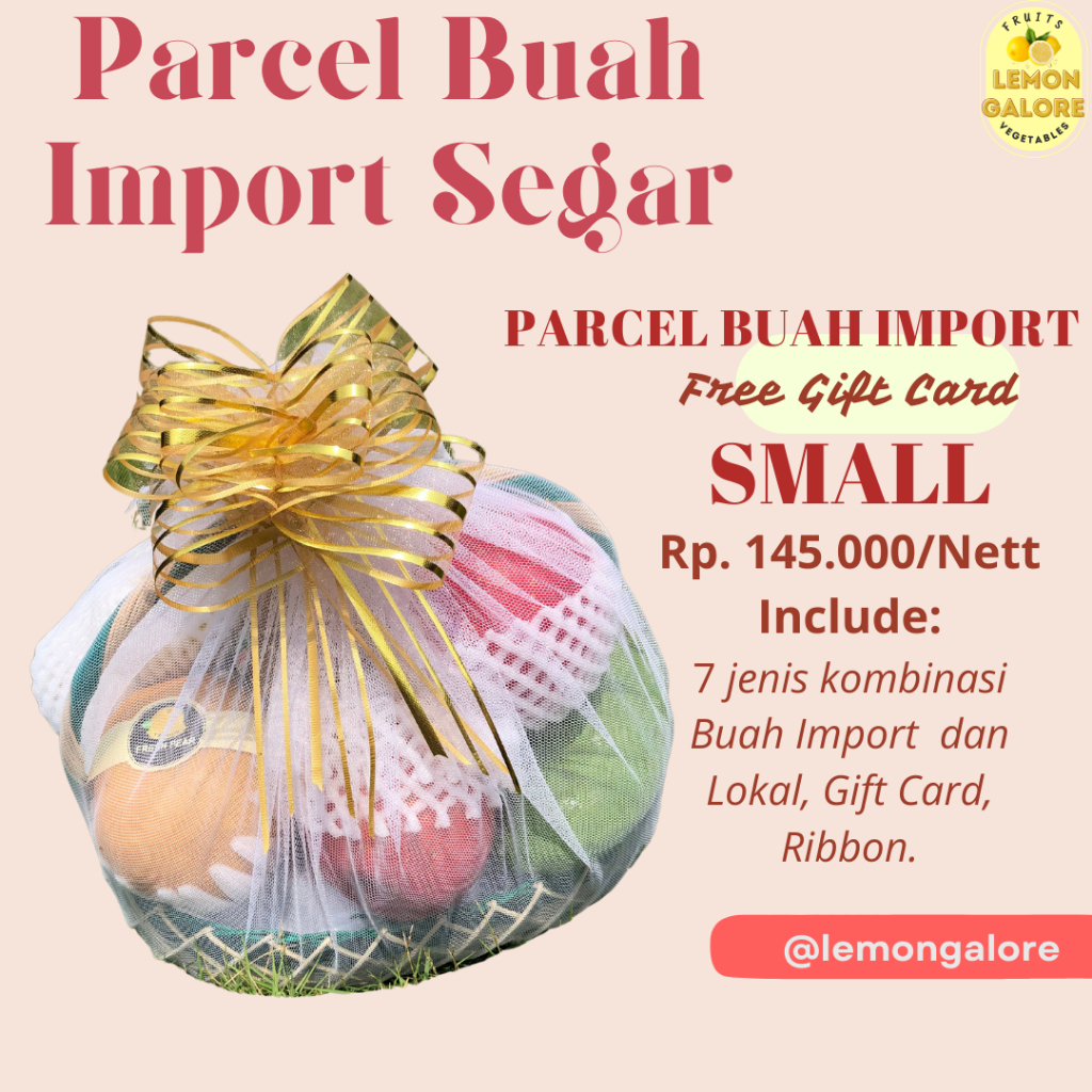 Jual Parcel Buah Import Segar / Fruis Parcel / Hadiah Gift Hampers ...
