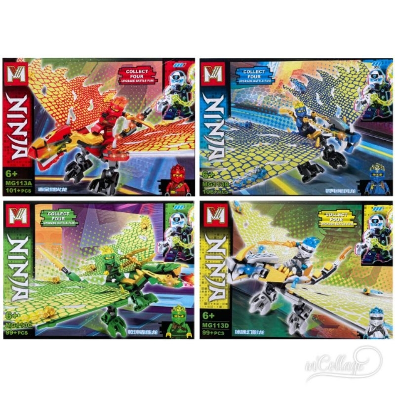 Jual ninjago dragon ninjago bersayap ninjago figure ninjago action ...