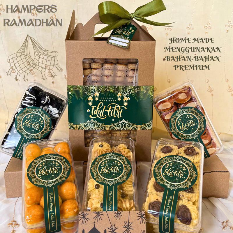 Jual Hampers kue Kering | Hampers Lebaran | HAMPERS PREMIUM | HOMEMADE | Shopee Indonesia