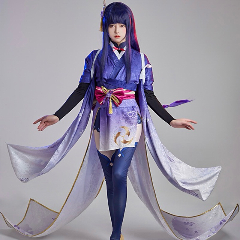 Jual Jual Raiden Ei Kimono Version - Genshin Impact (PRELOVED) | Shopee ...