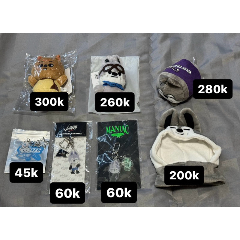 Jual Stray Kids SKZOO Keyring Plushie Wolfchan Han Quokka | Shopee ...
