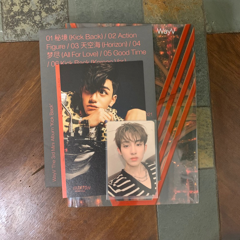 Jual clearance sale nct wayv kickback album murah hitchhiker version fullset winwin lucas ...