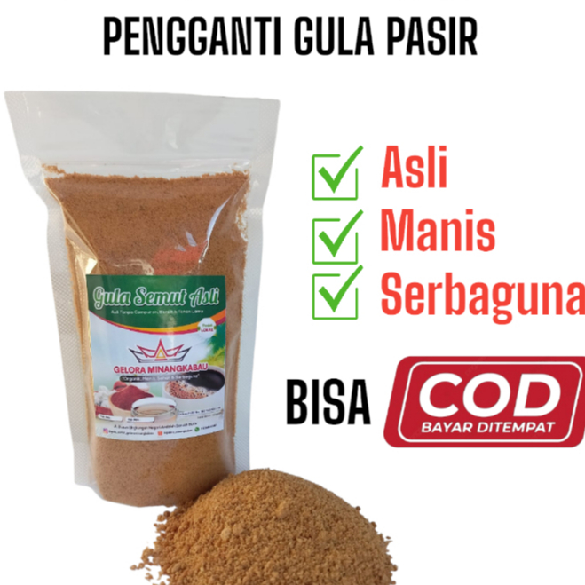 Jual GULA SEMUT ASLI 1000 gr By Gelora Minangkabau | Shopee Indonesia