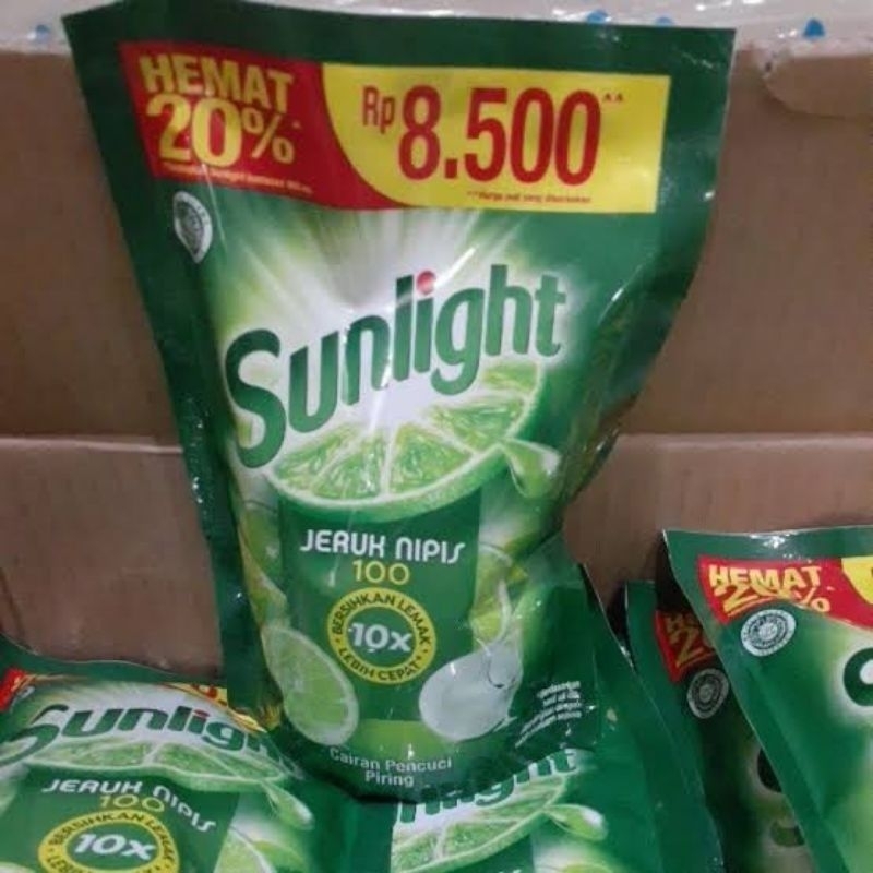 Jual SUNLIGHT JERUK NIPIS SUNLIGHT SABUN CUCI PIRING KEMASAN 8.500 370 ML | Shopee Indonesia