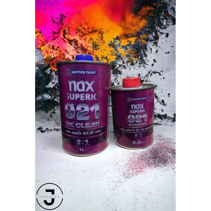 Jual Vernish Nippon Paint Nax Superio 921 2K Clear 1 Liter Set | Shopee Indonesia