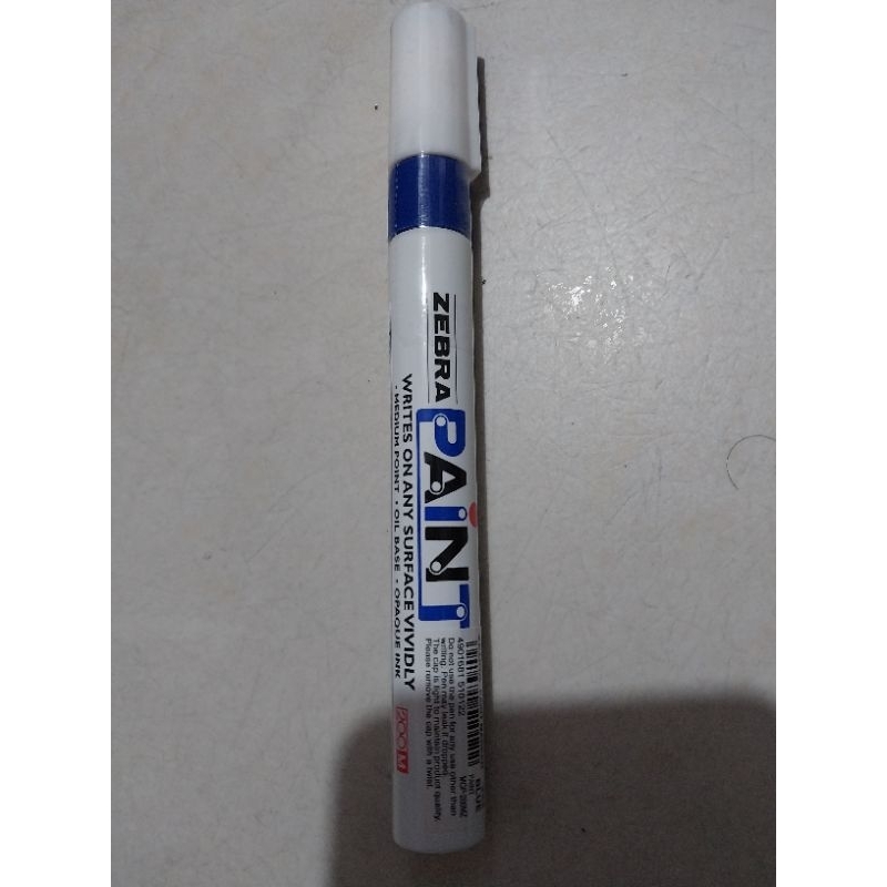 Jual SPIDOL PAINT MARKER ZEBRA harga 1 pcs | Shopee Indonesia