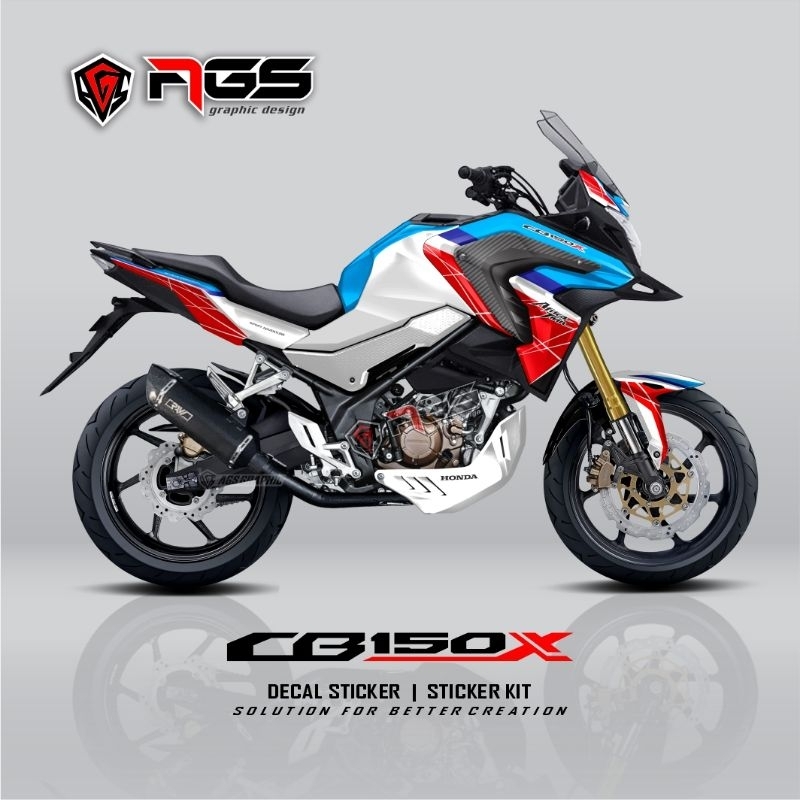 Jual DECAL HONDA CB150X / DECAL STICKER CB150X AFRICA TWIN / DECAL FULL ...
