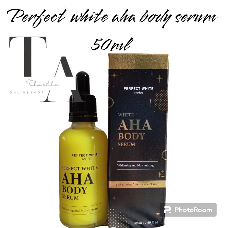 Jual Perfect white aha body serum 50ml | Shopee Indonesia