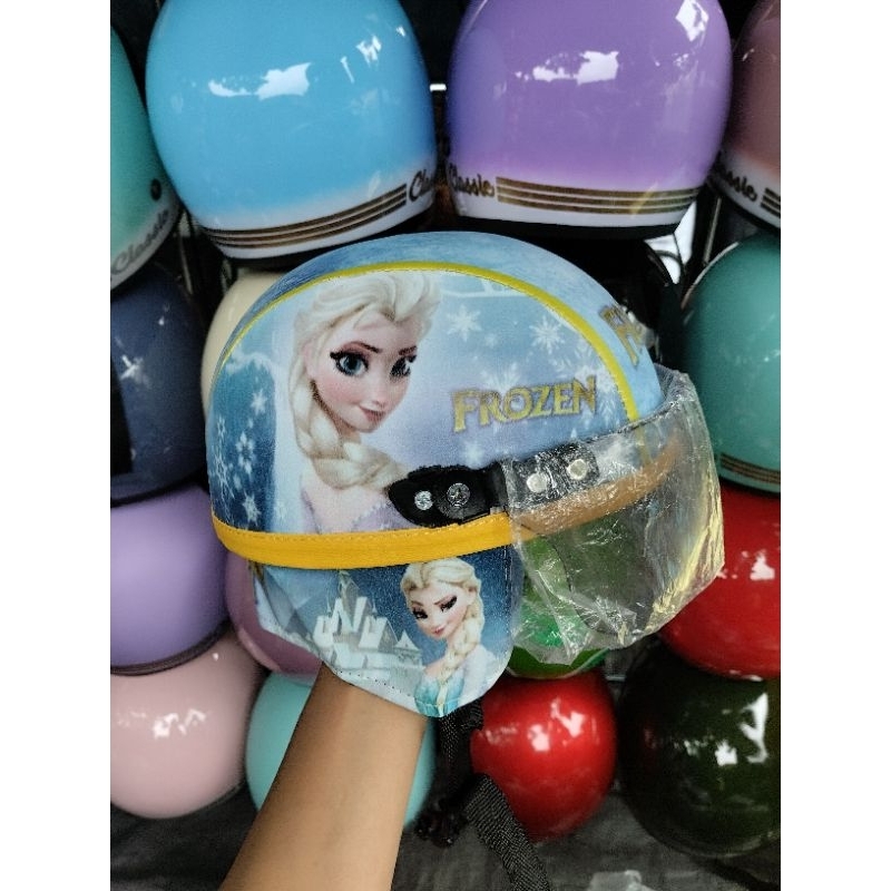 Jual HELM CHIP ANAK FROZEN ELSA | Shopee Indonesia