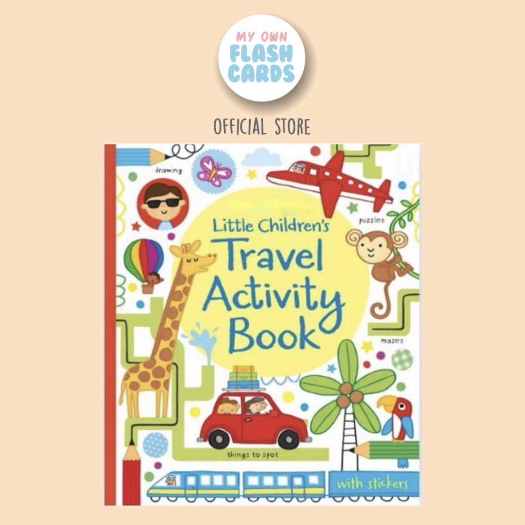 Jual Little Children Travel Activity Book - Buku Aktivitas Anak Import ...