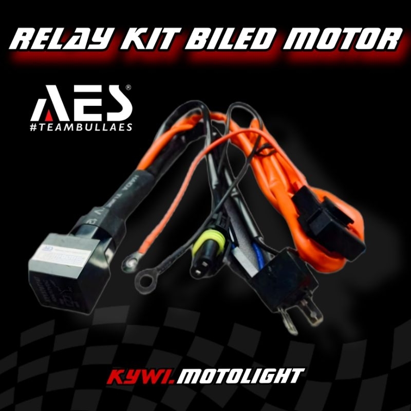 Jual Kabel Relay Set Biled Motor Merk AES BULLAES | Shopee Indonesia