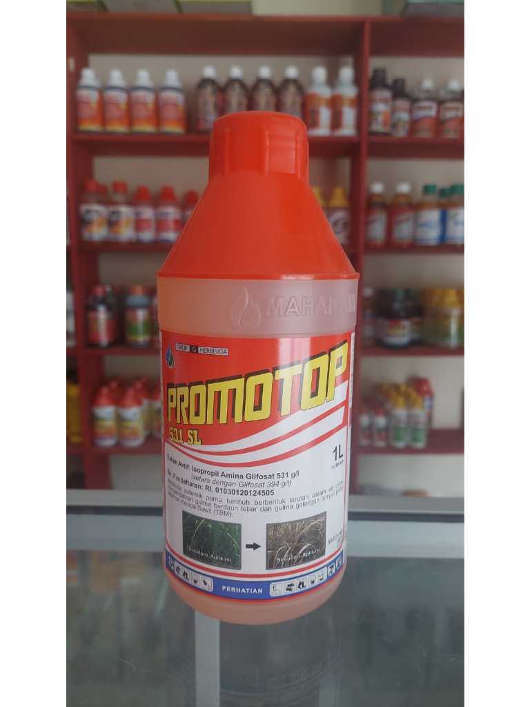 Jual Herbisida Promotop 531SL 1L Racun Rumput Sistemik | Shopee Indonesia