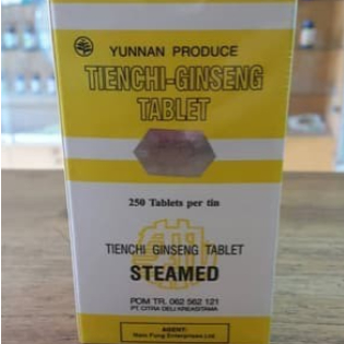 Jual Tienchi Gingseng Tablet Steamed 250'S (Kuning) | Shopee Indonesia