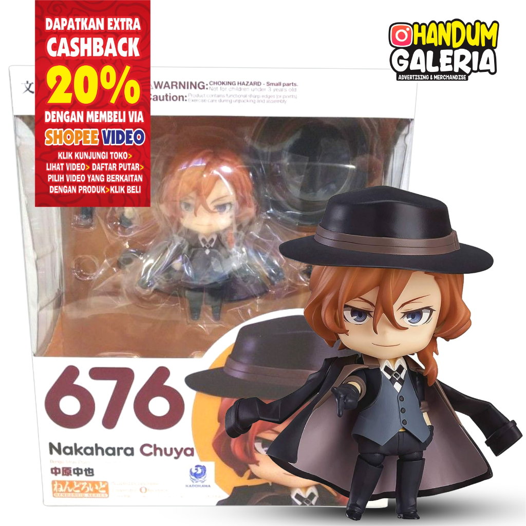 Jual NENDOROID NAKAHARA CHUYA 676 - ANIME BUNGOU STRAY DOGS NENDOROID ...