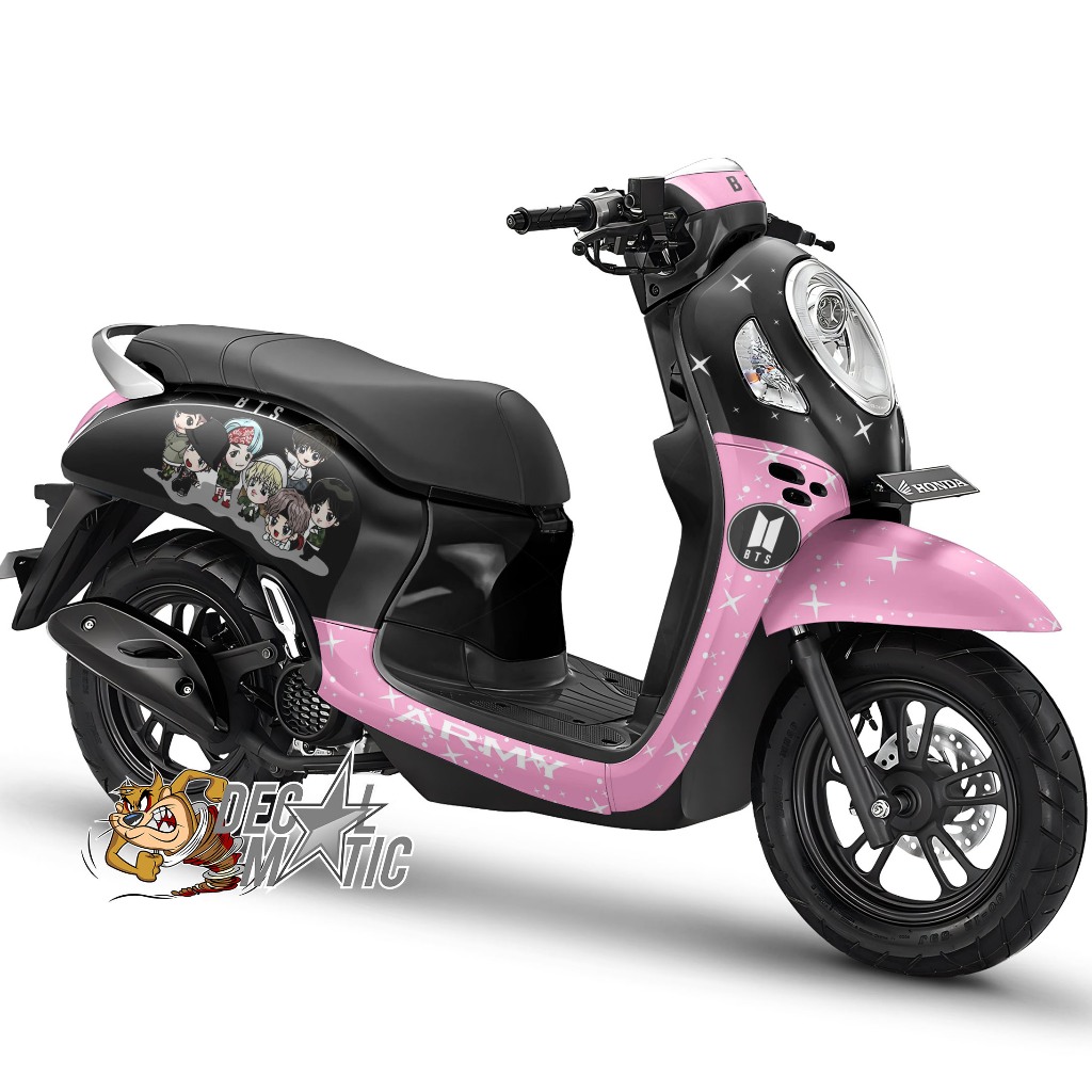 Jual Decal Scoopy Full body Scoopy Stiker full body Scoopy FI 2012 ...
