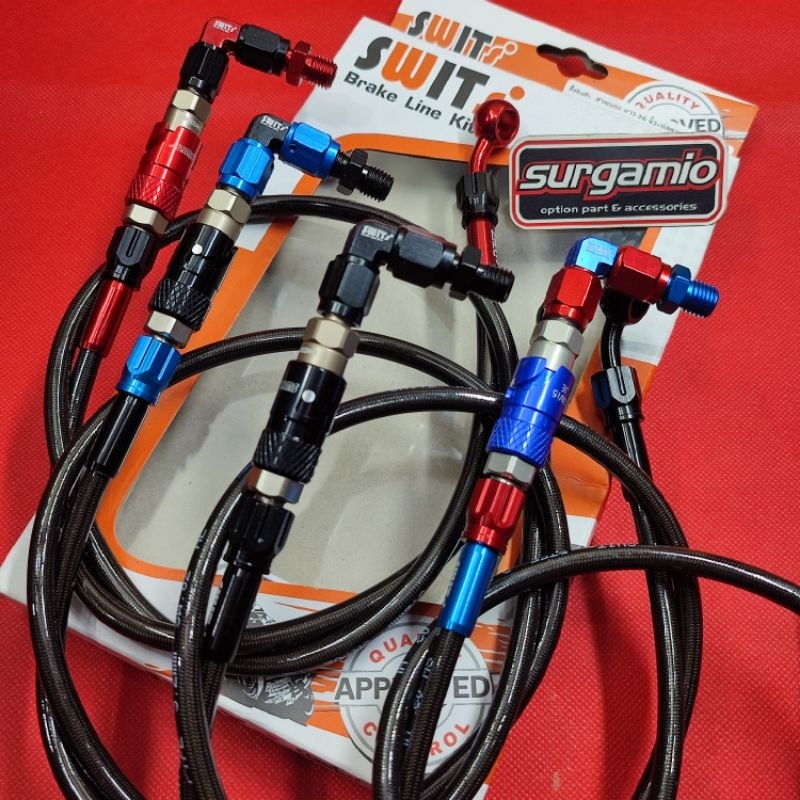 Jual Selang rem swits box staubli fitting 91cm swits thailand | Shopee ...