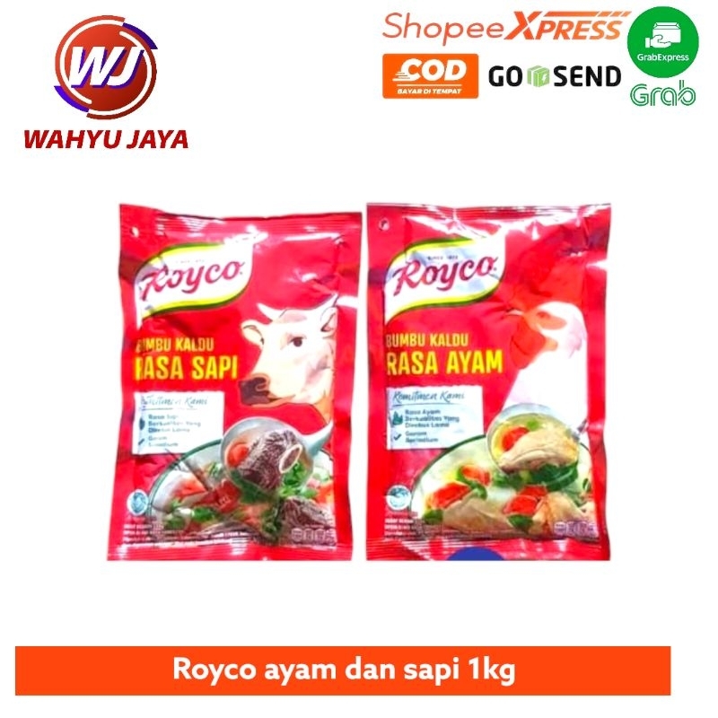Jual Royco rasa ayam dan sapi 1kg | Shopee Indonesia