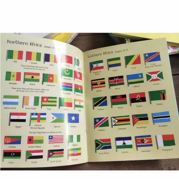 Jual HJK Buku Stiker Bendera Negara Dengan 200+ Sticker | Shopee Indonesia