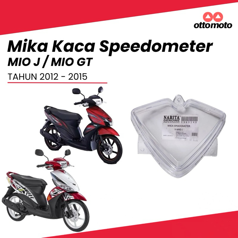 Jual MIKA SPEEDOMETER MICA KACA KILOMETER MIO GT , MIO J 2012 - 2014 ...