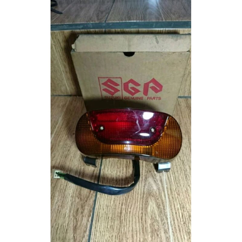 Jual stoplamp assy lampu belakang set Suzuki shogun kebo badak aplikasi ...