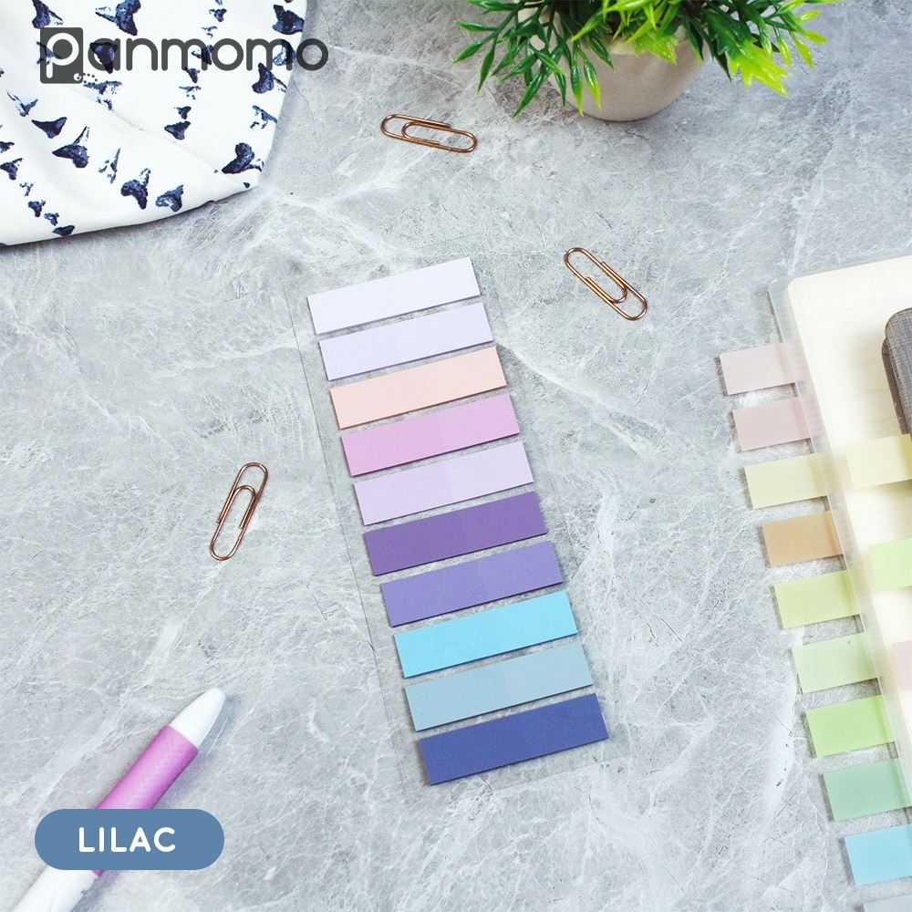 Jual Panmomo 10 Colorful Index Page Markers - Penanda Halaman | Shopee ...