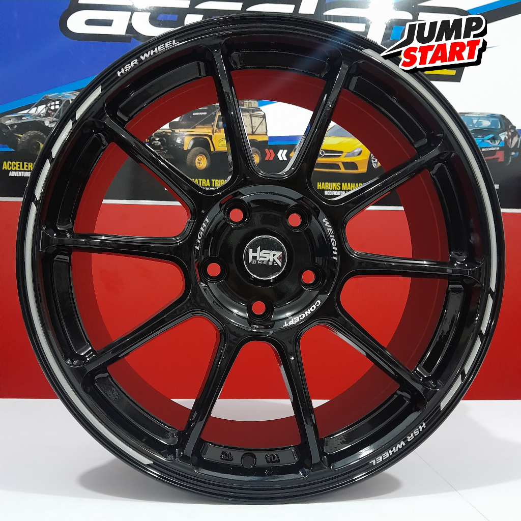 Jual Velg hsr wheel ring18 terios rush hrv xpander innova Lobang baut ...