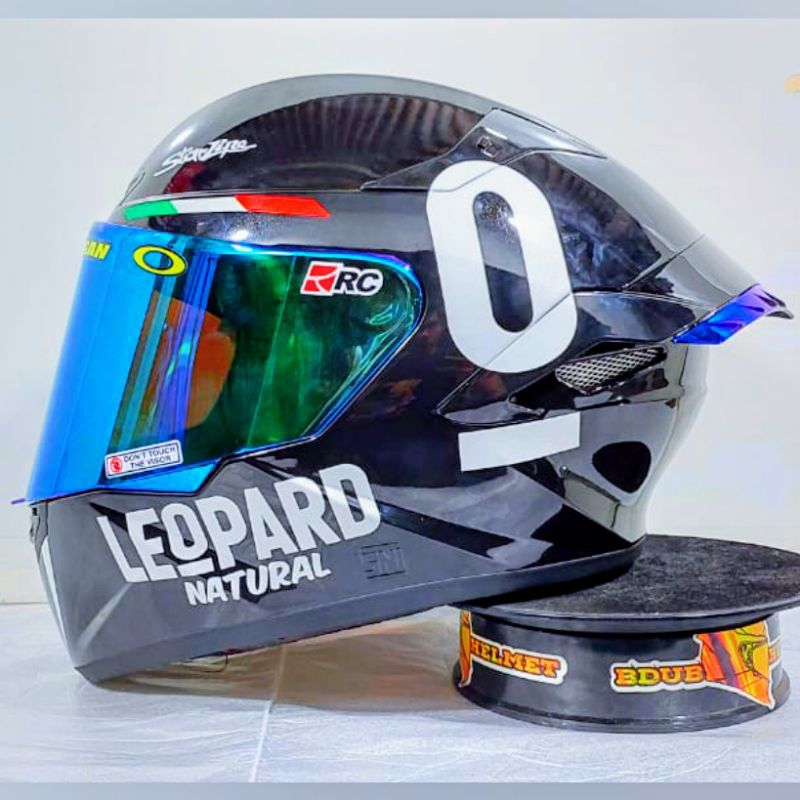 Jual Helm full face TTC | TT COURSE kbr paket ganteng | Shopee Indonesia