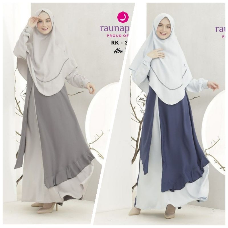Jual GAMIS RAUNA 228 - RK 301 Abu Tua - RK 299 Navy / SARIMBIT RAUNA ...