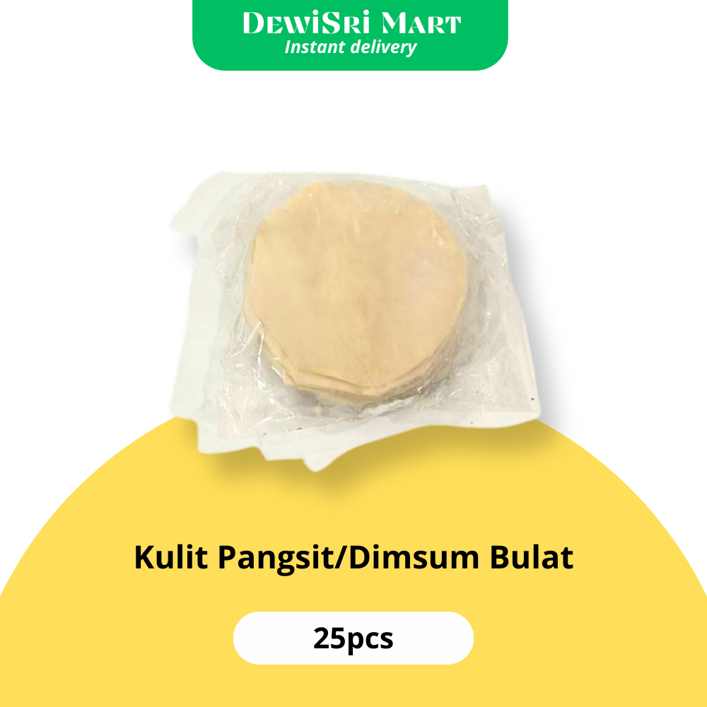 Jual Kulit Pangsit Bulat isi 25 Lembar - Dewi Sri Mart | Shopee Indonesia