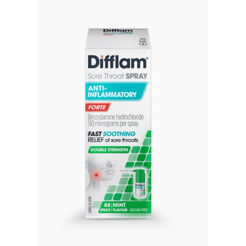 Jual Difflam Sore Throat spray Anti Inflammatory Forte | Shopee Indonesia