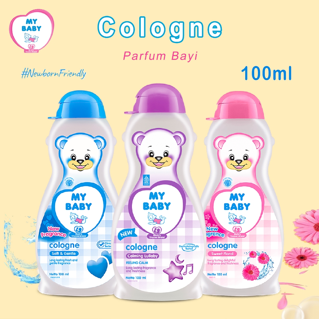 Jual My Baby Cologne 100ml - My Baby Cologne Soft Gentle & Sweet Floral ...