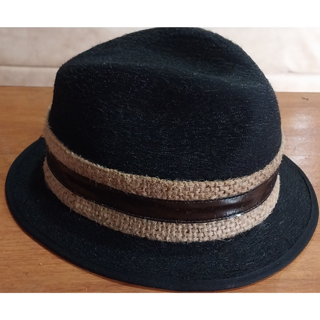 Jual topi Fedora goni// brim pendek//daun pendek//topi gaul// Topi ...