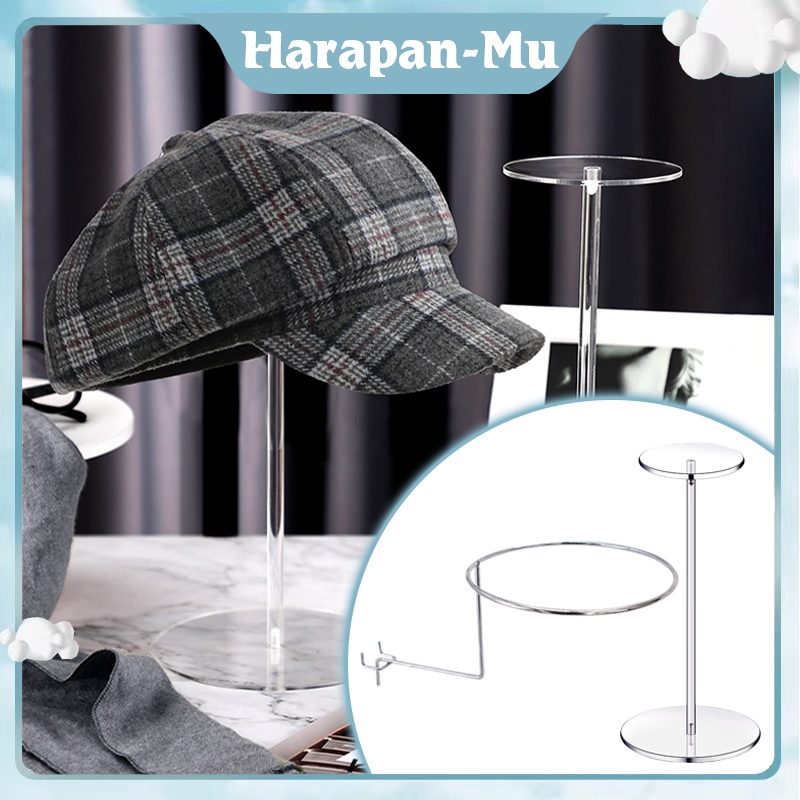 Jual Stand Display Topi Display Tiang Tempat Kupluk Topi Dudukan Wig ...