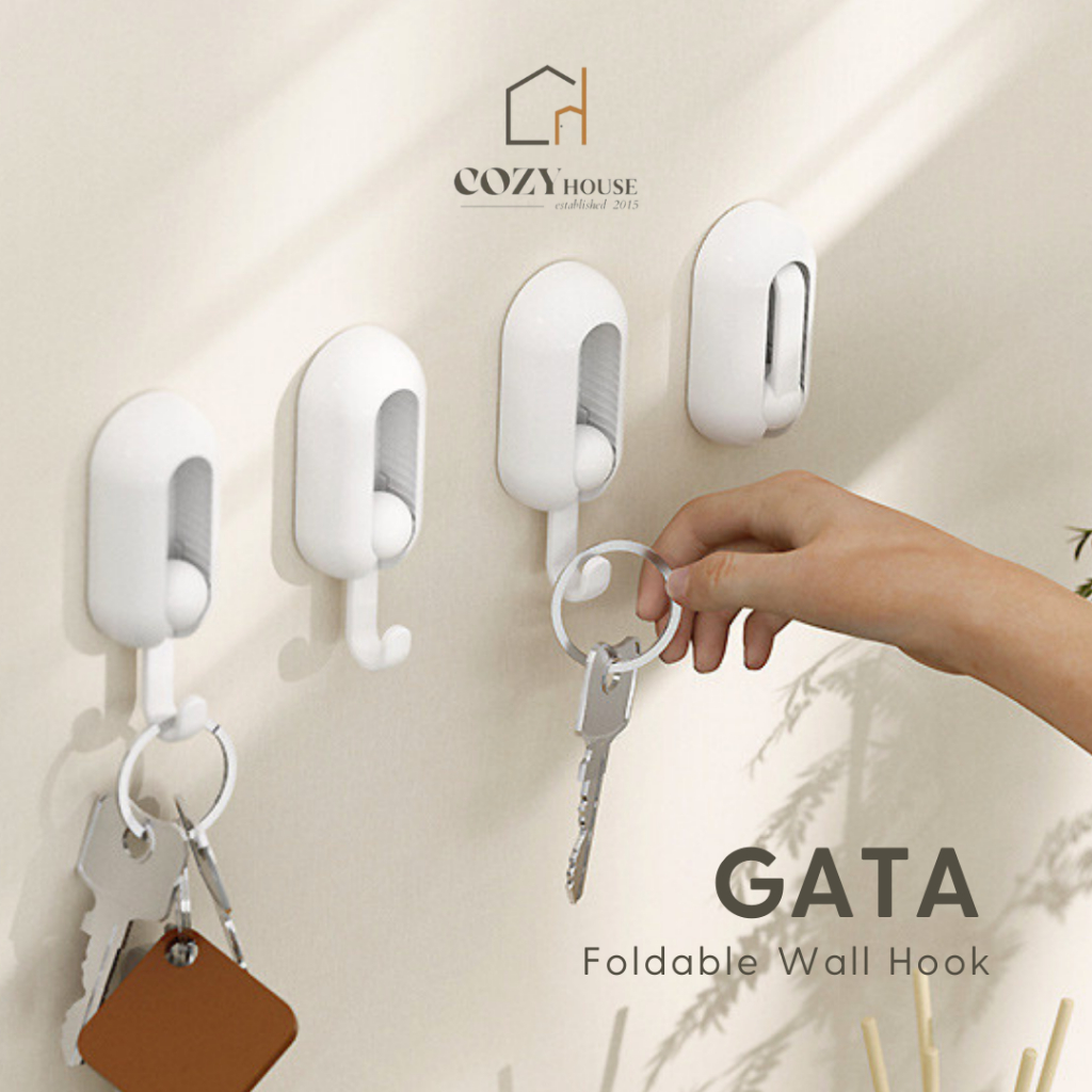 Jual COZYHOUSE GATA Foldable Wall Hook | Cantolan Dinding Hook Gantung ...