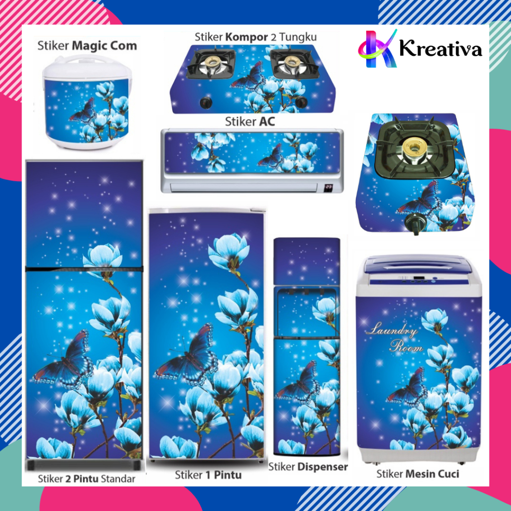 Jual STIKER Kulkas/Kompor/magicom/mesincuci/Ac/dispenser Kupu Bintang ...