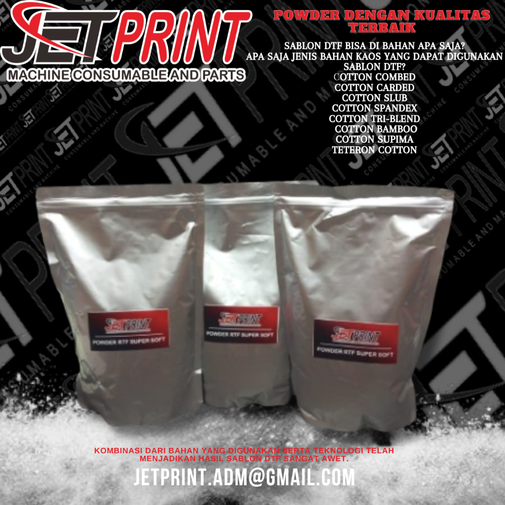 Jual POWDER DTF POUCH 1KG SABLON KUALITAS TERBAIK | Shopee Indonesia