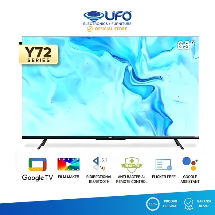 Jual Coocaa 65 Inch 4K UHD Google LED TV Flicker-Free & Low Blue Light ...