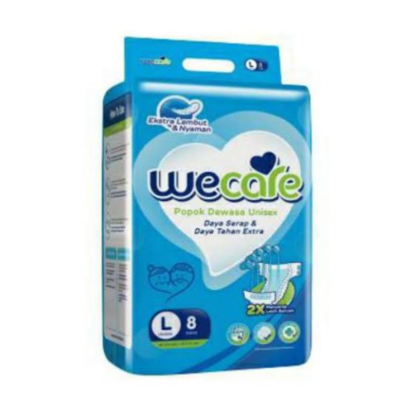 Jual Wecare adult diapers M, L, XL | Shopee Indonesia
