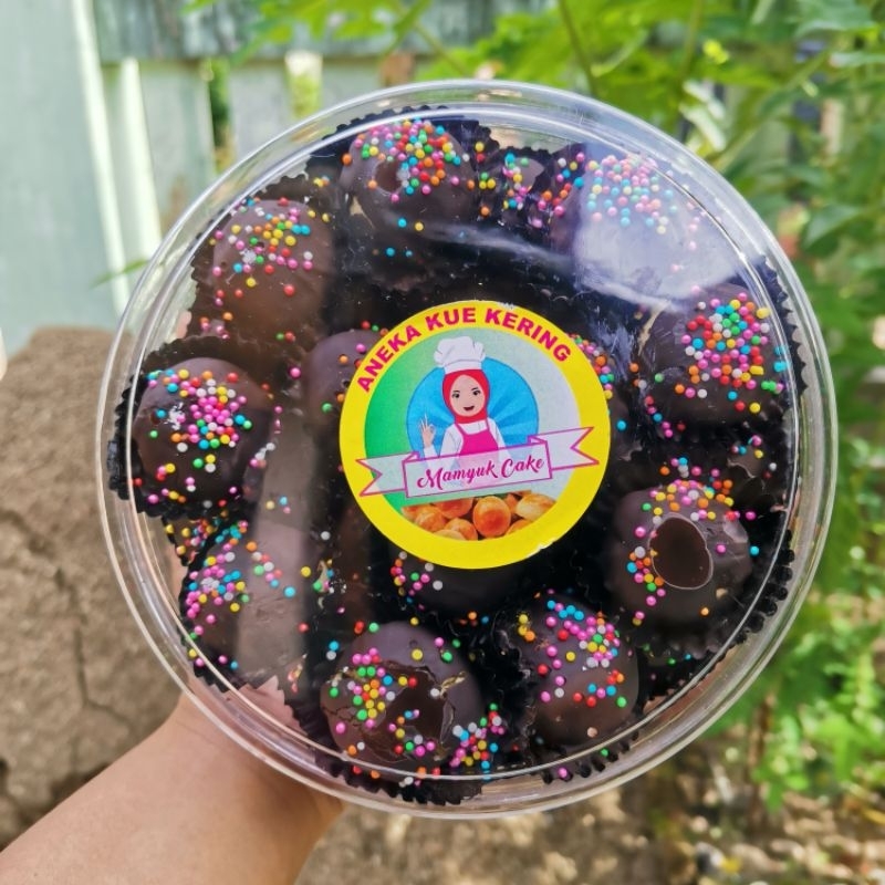 Jual Kue Bola Cookies Coklat Homemade ( 500gr ) | Shopee Indonesia