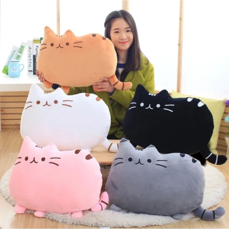 Jual Bantal Boneka Cat Super Lembut variasi Kucing Pusheen Puyu Soft ...
