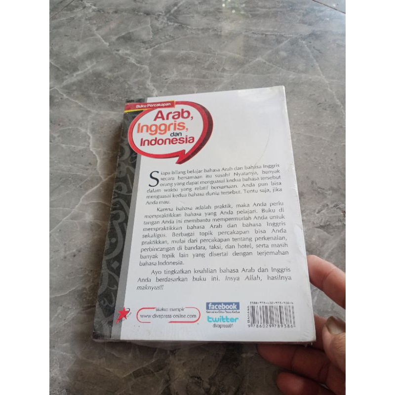 Jual BUKU PERCAKAPAN ARAB INGGRIS DAN INDONESIA-ZAHR UMAM DAN ADE ...