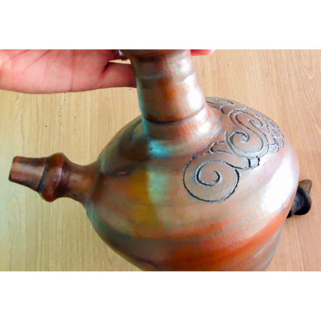 Jual Kendi Ukir Tempat Air Mineral Tanah Liat Tea | Shopee Indonesia