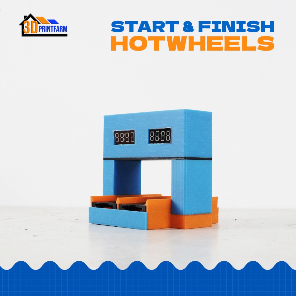Jual Custom Start Gate Hotwheels 3 4 Track Pintu Setar 3D Print ...