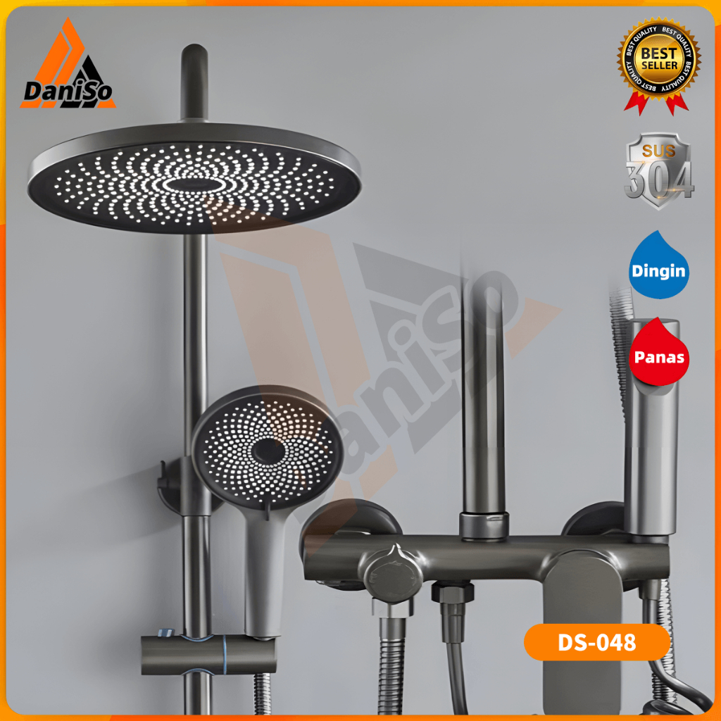 Jual Shower Kamar Mandi Satu Set + Keran Shower + Set Shower Bathtub ...