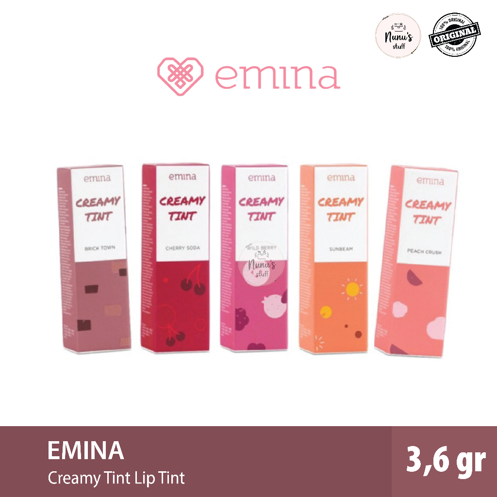 Jual Emina Creamytint Liptint - MakeUp Lip Tint Matte Tahan Hingga 8 ...