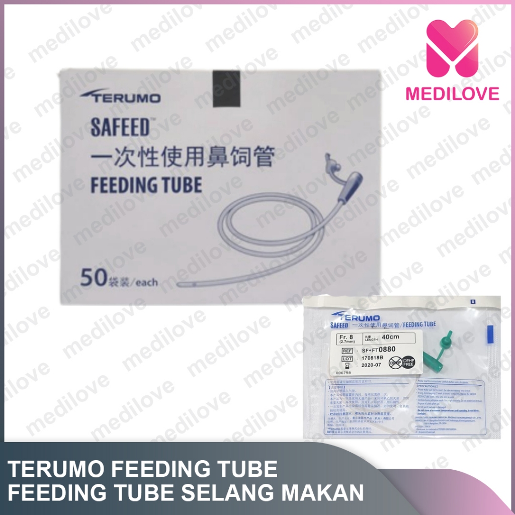 Jual NGT Feeding Tube Terumo / NGT Terumo FR 3 5 8 Pcs | Shopee Indonesia